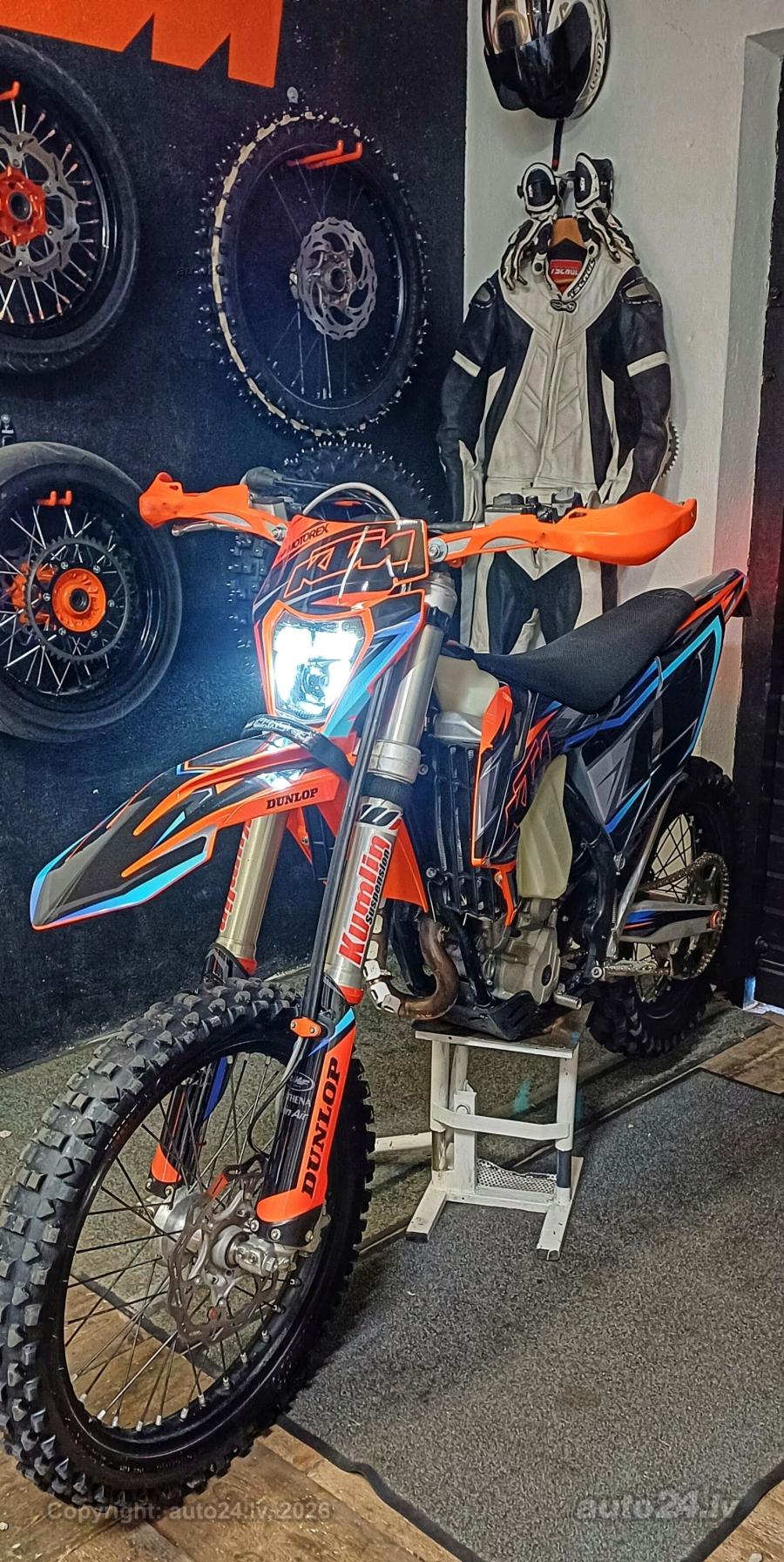 KTM 350 EXC-F 2021 in Tallinn, with an engine capacity of 0.35 L and mileage of 0 thousand km for 6300 €, photo 1 on AUTOMOTO.COM.LV