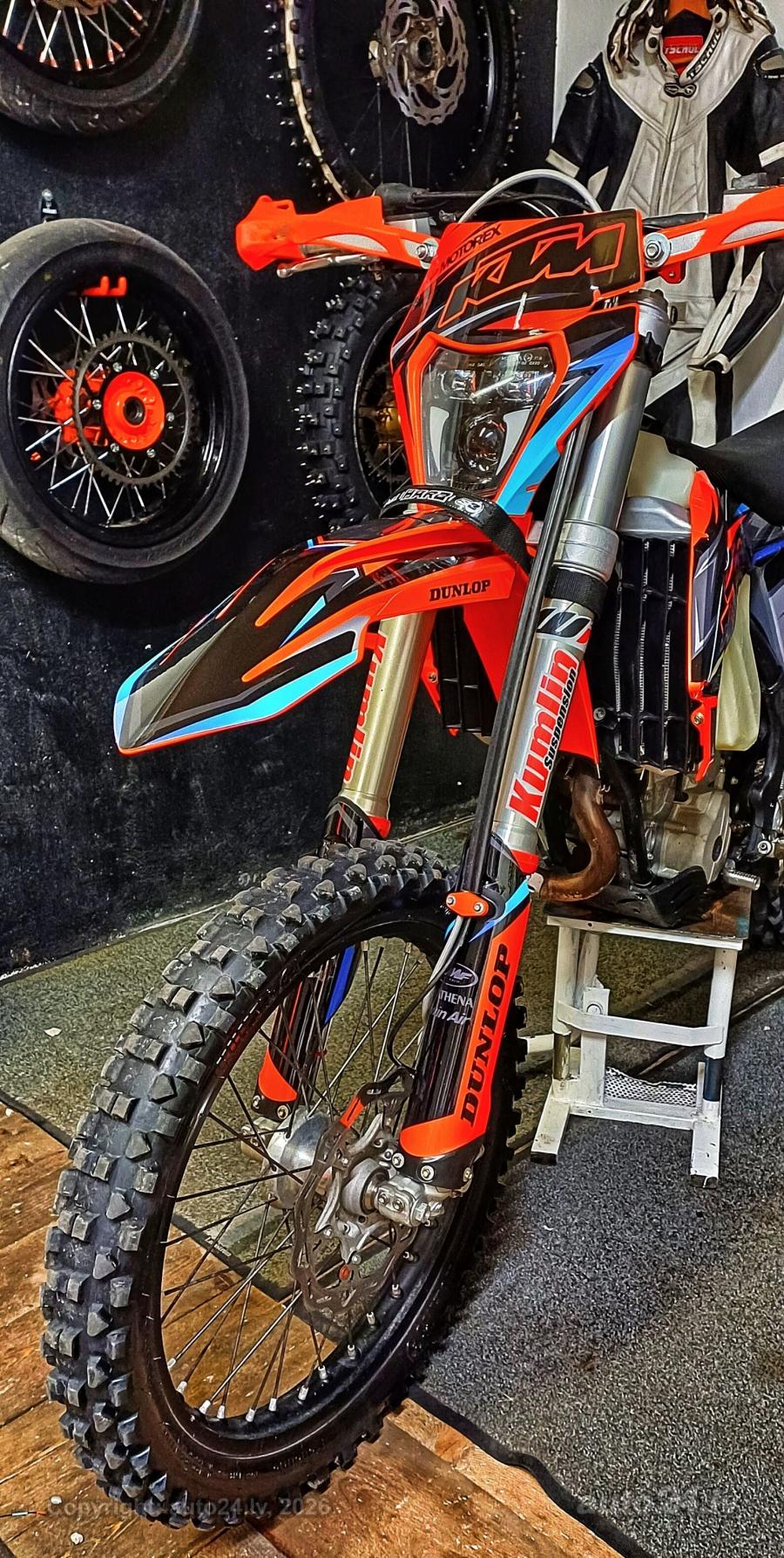 KTM 350 EXC-F 2021 in Tallinn, with an engine capacity of 0.35 L and mileage of 0 thousand km for 6300 €, photo 3 on AUTOMOTO.COM.LV