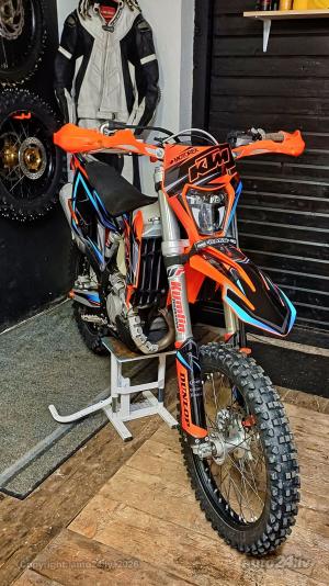 KTM 350 EXC-F 2021 in Tallinn, with an engine capacity of 0.35 L and mileage of 0 thousand km for 6300 €, photo 4 on AUTOMOTO.COM.LV