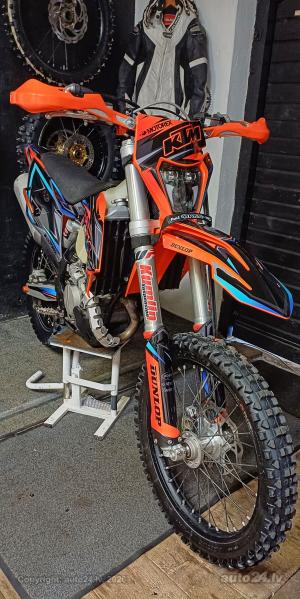 KTM 350 EXC-F 2021 in Tallinn, with an engine capacity of 0.35 L and mileage of 0 thousand km for 6300 €, photo 8 on AUTOMOTO.COM.LV