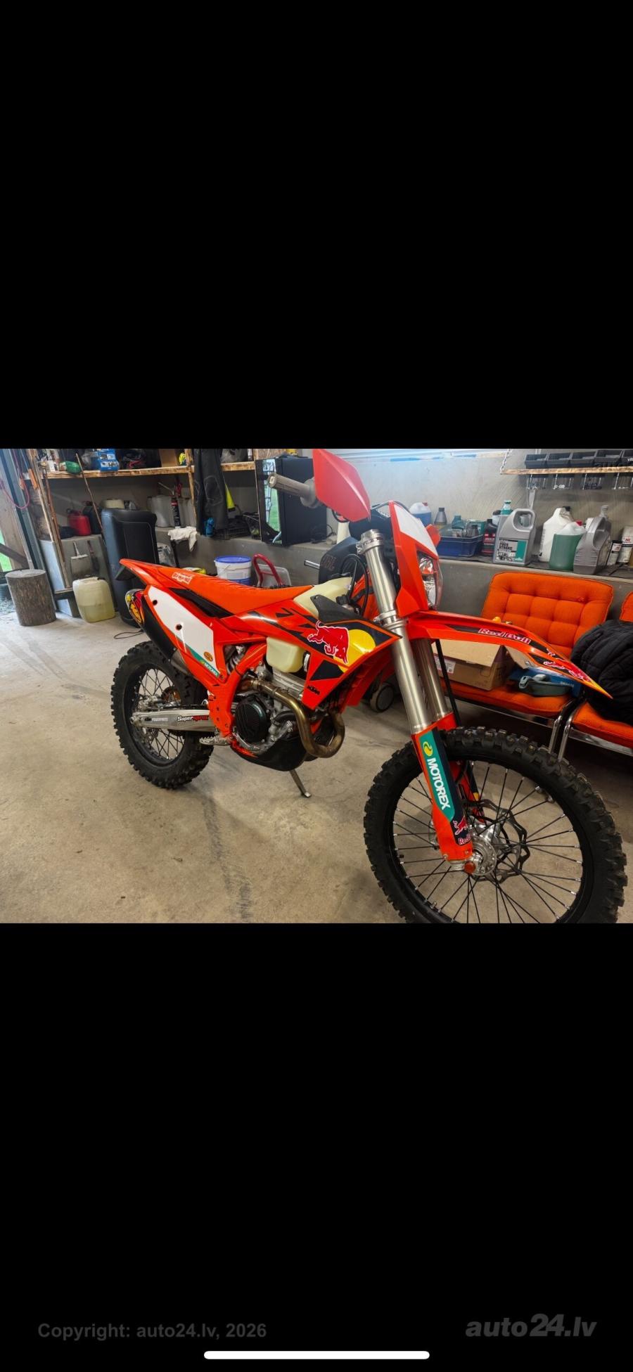 KTM 350 EXC-F 2025 in Tallinn, with an engine capacity of 0.00 L and mileage of 0 thousand km for 7100 €, photo 6 on AUTOMOTO.COM.LV