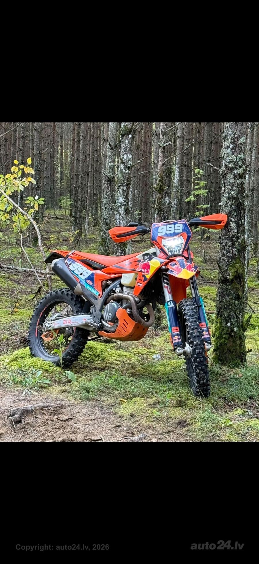 KTM 350 EXC-F 2025 in Tallinn, with an engine capacity of 0.00 L and mileage of 2 thousand km for 7500 €, photo 1 on AUTOMOTO.COM.LV