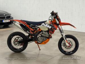 Oranžs KTM 350 EXC-F 2016 Tallina, ar dzinēja tilpumu 0.35 L un nobraukumu 6 tūkst. km par 4890 €, foto  vietnē AUTOMOTO.COM.LV