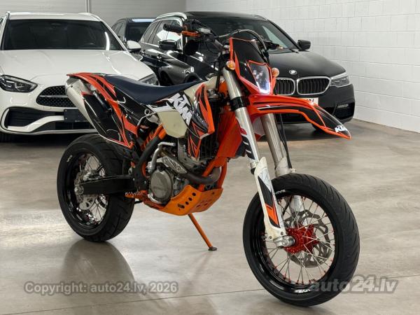 Oranžs KTM 350 EXC-F 2016 Tallina, ar dzinēja tilpumu 0.35 L un nobraukumu 6 tūkst. km par 4890 €, foto 3 vietnē AUTOMOTO.COM.LV