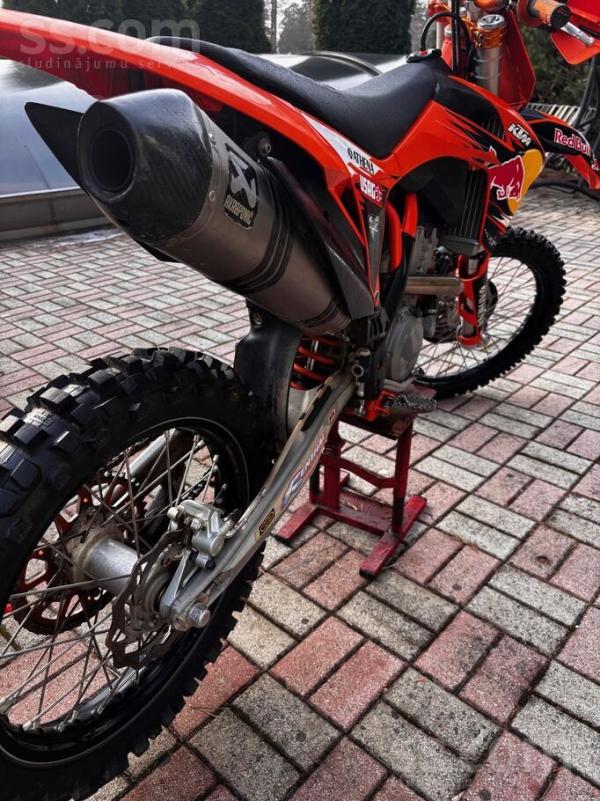 KTM 350 SX-F 2011 in Riga, with an engine capacity of 0.35 L and mileage of 0 thousand km for 4150 €, photo 3 on AUTOMOTO.COM.LV