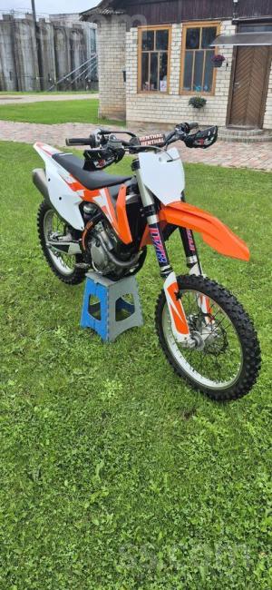 KTM 350 SX-F 2017 in Saldus, with an engine capacity of 0.35 L and mileage of 0 thousand km for 2700 €, photo 4 on AUTOMOTO.COM.LV