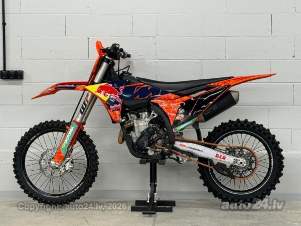 Orange KTM 350 SX-F 2025 in Tallinn, with an engine capacity of 0.35 L and mileage of 96 thousand km for 5790 €, photo 5 on AUTOMOTO.COM.LV