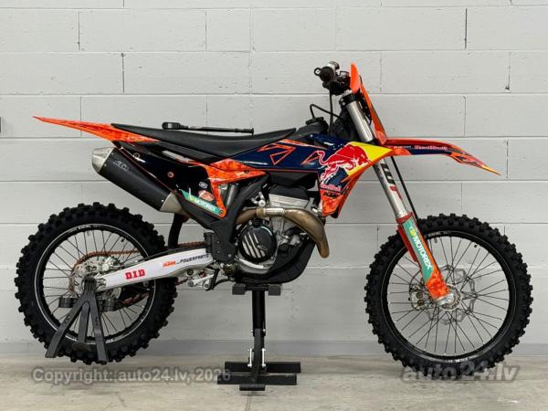Oranžs KTM 350 SX-F 2025 Tallina, ar dzinēja tilpumu 0.35 L un nobraukumu 96 tūkst. km par 5790 €, foto 2 vietnē AUTOMOTO.COM.LV