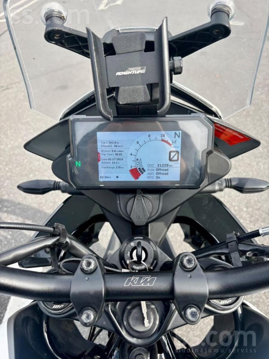 KTM 390 Adventure 2020 in Riga, with an engine capacity of 0.37 L and mileage of 0 thousand km for 3990 €, photo 8 on AUTOMOTO.COM.LV