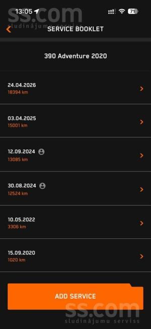KTM 390 Adventure 2020 in Riga, with an engine capacity of 0.37 L and mileage of 0 thousand km for 3990 €, photo 9 on AUTOMOTO.COM.LV
