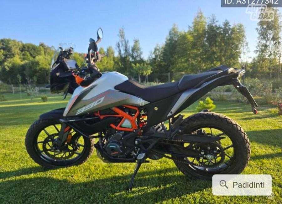 KTM 390 Adventure 2024 in Vilnius, with an engine capacity of 0.37 L and mileage of 6 thousand km for 4500 €, photo 5 on AUTOMOTO.COM.LV