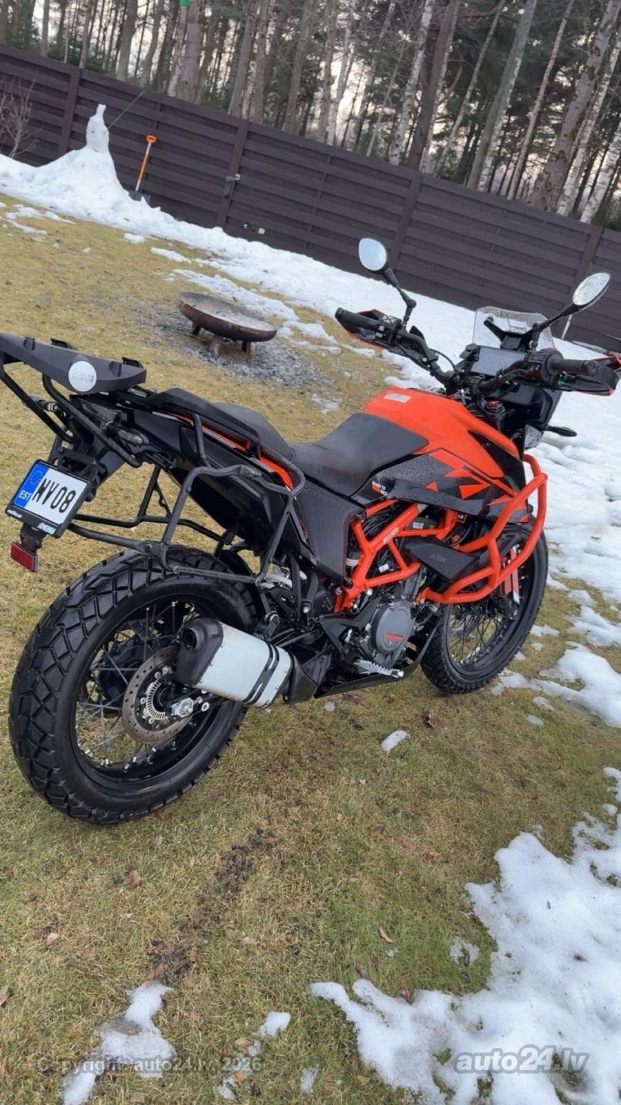 KTM 390 Adventure 2025 Tallina, ar dzinēja tilpumu 0.37 L un nobraukumu 4 tūkst. km par 4900 €, foto 8 vietnē AUTOMOTO.COM.LV