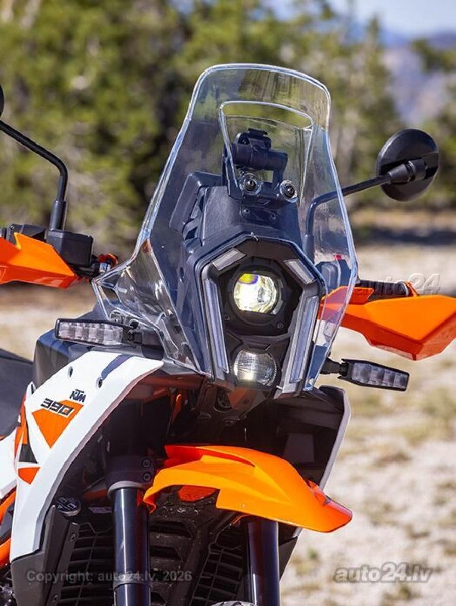 KTM 390 Adventure 2026 Tartu, ar dzinēja tilpumu 0.40 L un nobraukumu 1 tūkst. km par 7200 €, foto 8 vietnē AUTOMOTO.COM.LV