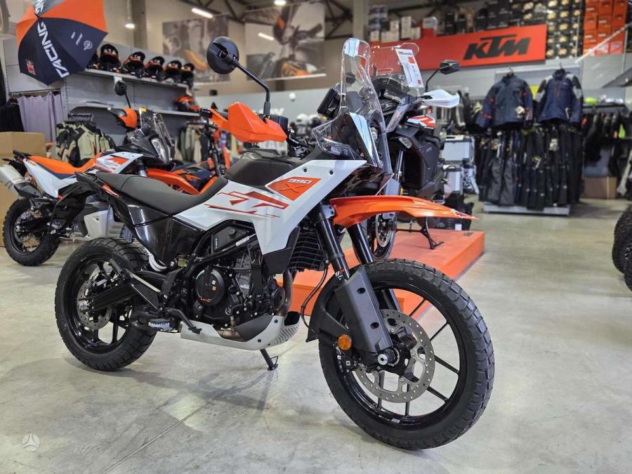 KTM 390 Adventure 2026 in Vilnius, with an engine capacity of 0.40 L and mileage of 0 thousand km for 5280 €, photo 1 on AUTOMOTO.COM.LV