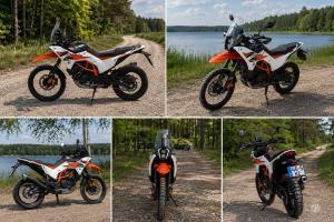 Oranžs KTM 390 Adventure 2026 Vievis, ar dzinēja tilpumu 0.40 L un nobraukumu 0 tūkst. km par 6900 €, foto  vietnē AUTOMOTO.COM.LV