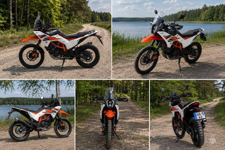 Oranžs KTM 390 Adventure 2026 Vievis, ar dzinēja tilpumu 0.40 L un nobraukumu 0 tūkst. km par 6900 €, foto 1 vietnē AUTOMOTO.COM.LV