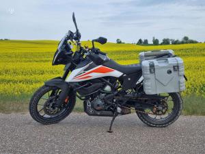 Белый КТМ 390 Adventure 2020 в Вильнюс, объемом двигателя 0.37 л и пробегом 29 тыс. км за 4200 €, фото 3 на AUTOMOTO.COM.LV