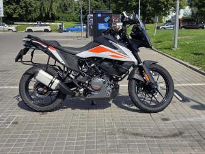 Белый КТМ 390 Adventure 2020 в Вильнюс, объемом двигателя 0.37 л и пробегом 29 тыс. км за 4200 €, фото 9 на AUTOMOTO.COM.LV