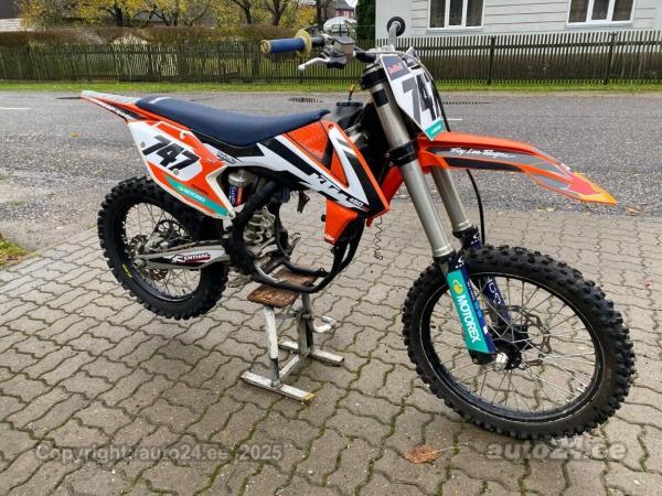 KTM 450 SX-F 2018 in Tallinn, with an engine capacity of 0.45 L and mileage of 118 thousand km for 3500 €, photo 11 on AUTOMOTO.COM.LV