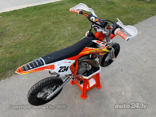 KTM 50 SX 2019 in Tartu, with an engine capacity of 50.00 L and mileage of 0 thousand km for 2900 €, photo 6 on AUTOMOTO.COM.LV