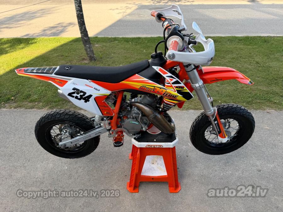 КТМ 50 SX 2019 в Тарту, объемом двигателя 50.00 л и пробегом 0 тыс. км за 2900 €, фото 6 на AUTOMOTO.COM.LV