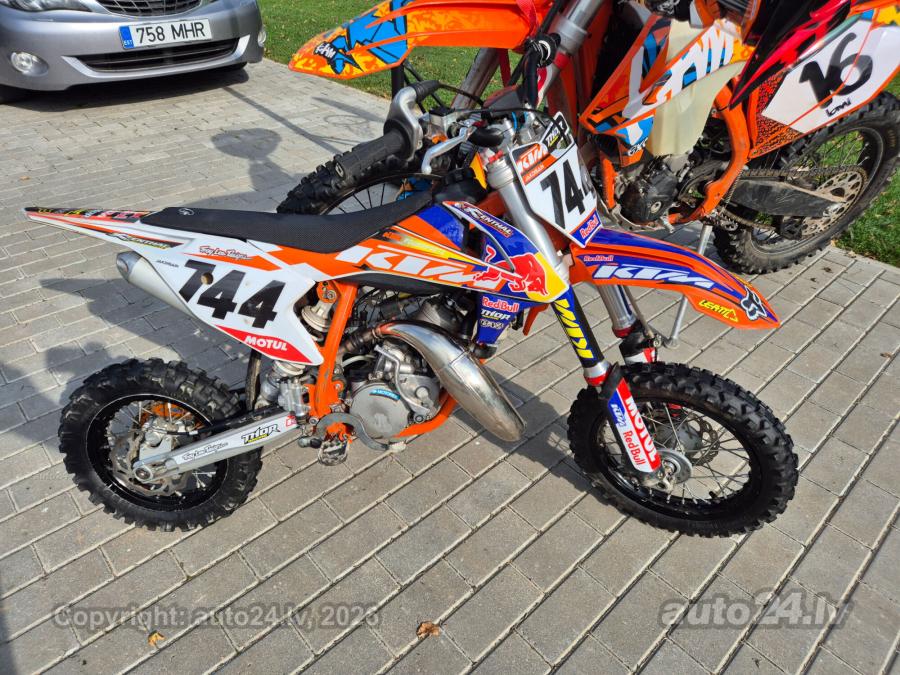 KTM 50 SX 2022 in Tartu, with an engine capacity of 50.00 L and mileage of 0 thousand km for 2290 €, photo 3 on AUTOMOTO.COM.LV