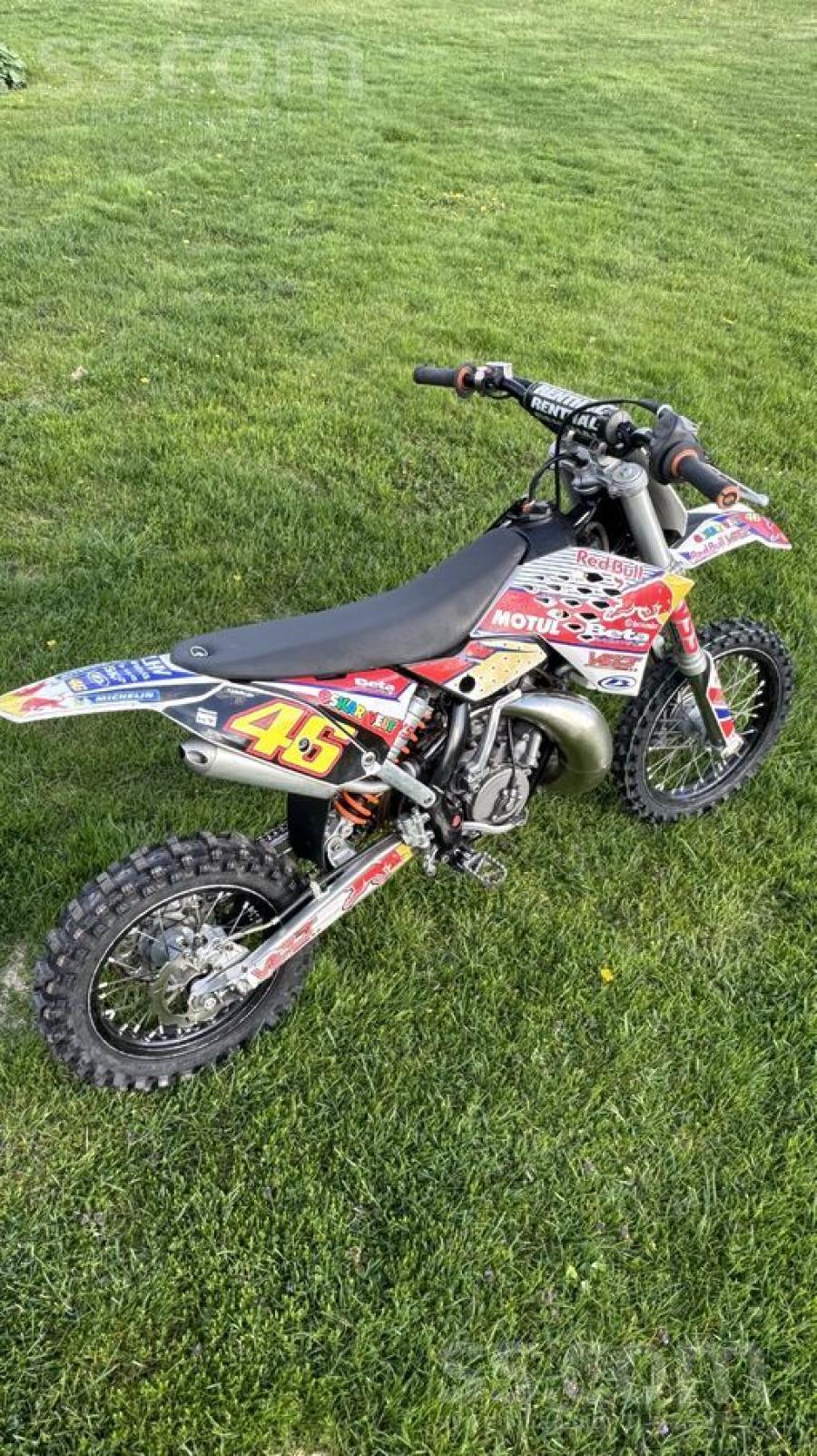 KTM 65 SX 2012 Rīga, ar dzinēja tilpumu 65.00 L un nobraukumu 0 tūkst. km par 1650 €, foto 1 vietnē AUTOMOTO.COM.LV