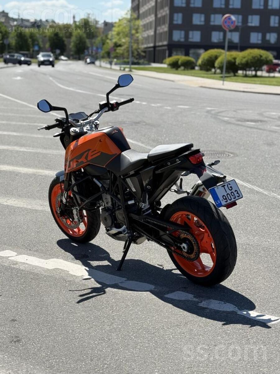 KTM 690 Duke 2019 in Riga, with an engine capacity of 0.69 L and mileage of 0 thousand km for 5800 €, photo 4 on AUTOMOTO.COM.LV