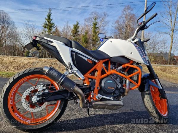 Orange KTM 690 Duke 2014 in Parnu, with an engine capacity of 0.69 L and mileage of 20 thousand km for 3900 €, photo 6 on AUTOMOTO.COM.LV