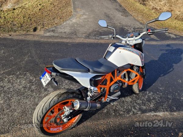Orange KTM 690 Duke 2014 in Parnu, with an engine capacity of 0.69 L and mileage of 20 thousand km for 3900 €, photo 11 on AUTOMOTO.COM.LV