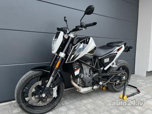 White KTM 690 Duke 2016 in Parnu, with an engine capacity of 0.69 L and mileage of 27 thousand km for 4800 €, photo 5 on AUTOMOTO.COM.LV