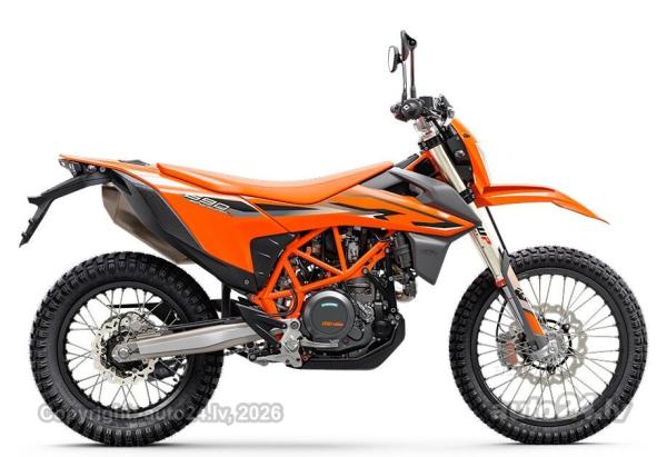 KTM 690 Enduro 2025 Tartu, ar dzinēja tilpumu 0.69 L un nobraukumu 1 tūkst. km par 10900 €, foto 2 vietnē AUTOMOTO.COM.LV