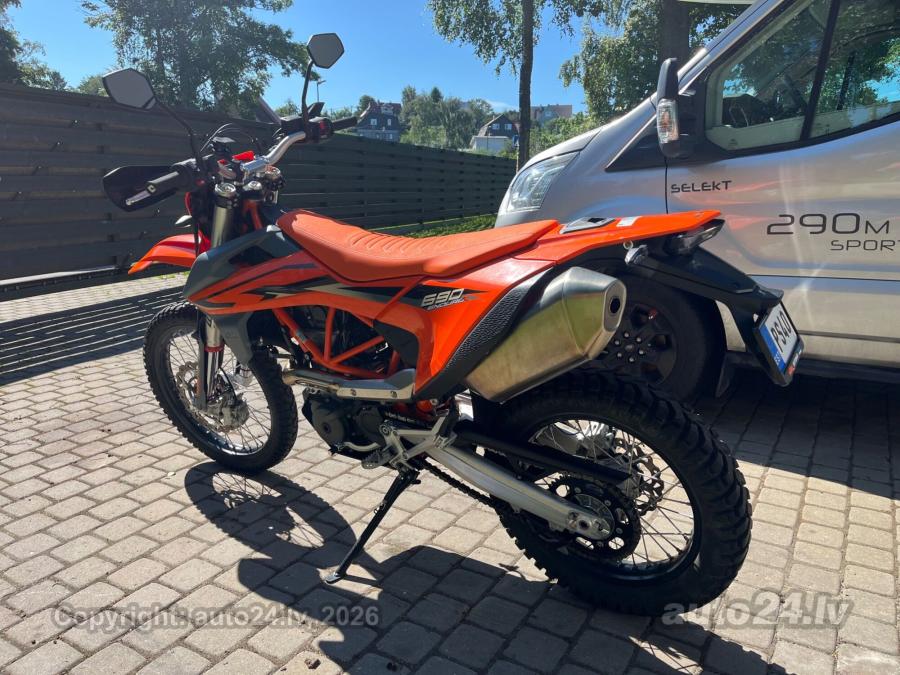 Orange KTM 690 Enduro 2025 in Tallinn, with an engine capacity of 0.69 L and mileage of 1 thousand km for 9400 €, photo 3 on AUTOMOTO.COM.LV