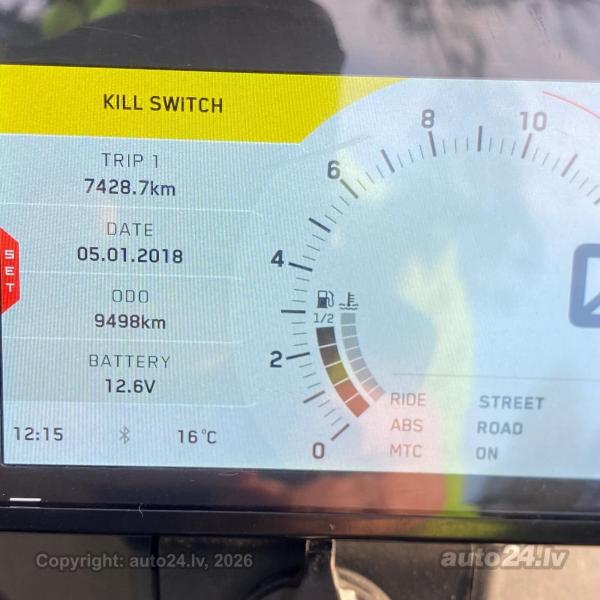 KTM 790 Adventure 2020 Tallina, ar dzinēja tilpumu 0.79 L un nobraukumu 9 tūkst. km par 9000 €, foto 4 vietnē AUTOMOTO.COM.LV