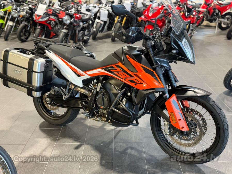 Oranžs KTM 790 Adventure 2020 Tallina, ar dzinēja tilpumu 0.80 L un nobraukumu 39 tūkst. km par 6490 €, foto 1 vietnē AUTOMOTO.COM.LV