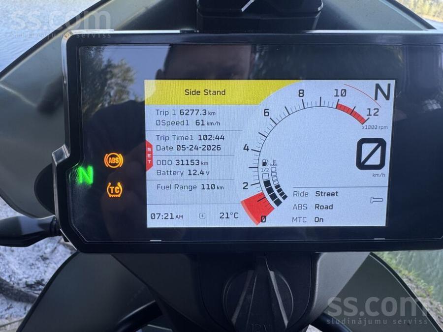 KTM 890 2021 in Riga, with an engine capacity of 0.90 L and mileage of 0 thousand km for 8000 €, photo 6 on AUTOMOTO.COM.LV