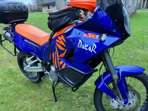 КТМ 990 Adventure 2007 в Рига, объемом двигателя 0.99 л и пробегом 0 тыс. км за 6500 €, фото 2 на AUTOMOTO.COM.LV