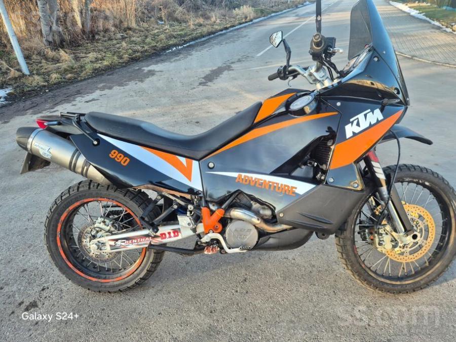 KTM 990 Adventure 2007 Rīga, ar dzinēja tilpumu 0.99 L un nobraukumu 0 tūkst. km par 5600 €, foto 5 vietnē AUTOMOTO.COM.LV