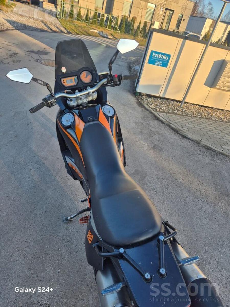 KTM 990 Adventure 2007 Rīga, ar dzinēja tilpumu 0.99 L un nobraukumu 0 tūkst. km par 5600 €, foto 9 vietnē AUTOMOTO.COM.LV