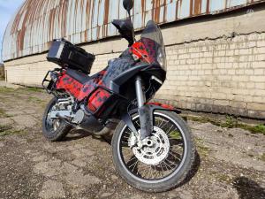 Black KTM Adventure 2007 in Marijampole, with an engine capacity of 0.99 L and mileage of 79 thousand km for 6000 €, photo  on AUTOMOTO.COM.LV