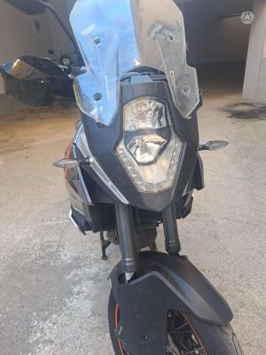 Black KTM Adventure 2014 in Panevezys, with an engine capacity of 1.19 L and mileage of 104 thousand km for 4400 €, photo 11 on AUTOMOTO.COM.LV