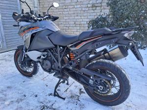 Black KTM Adventure 2014 in Panevezys, with an engine capacity of 1.19 L and mileage of 99 thousand km for 4400 €, photo 6 on AUTOMOTO.COM.LV