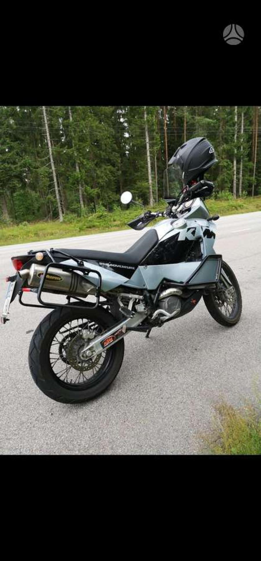 Grey KTM Adventure 2005 in Siauliai, with an engine capacity of 0.95 L and mileage of 115 thousand km for 3500 €, photo 3 on AUTOMOTO.COM.LV
