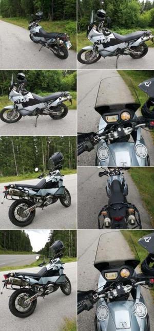 Grey KTM Adventure 2005 in Siauliai, with an engine capacity of 0.95 L and mileage of 115 thousand km for 3500 €, photo 6 on AUTOMOTO.COM.LV