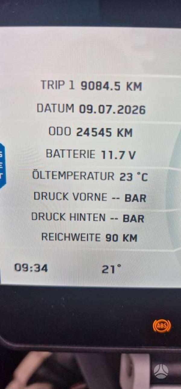 Grey KTM Adventure 2019 in Klaipeda, with an engine capacity of 1.29 L and mileage of 24 thousand km for 10600 €, photo 8 on AUTOMOTO.COM.LV