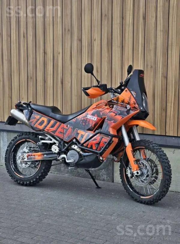 KTM Adventure 2003 Valmiera, ar dzinēja tilpumu 0.95 L un nobraukumu 0 tūkst. km par 4500 €, foto 1 vietnē AUTOMOTO.COM.LV