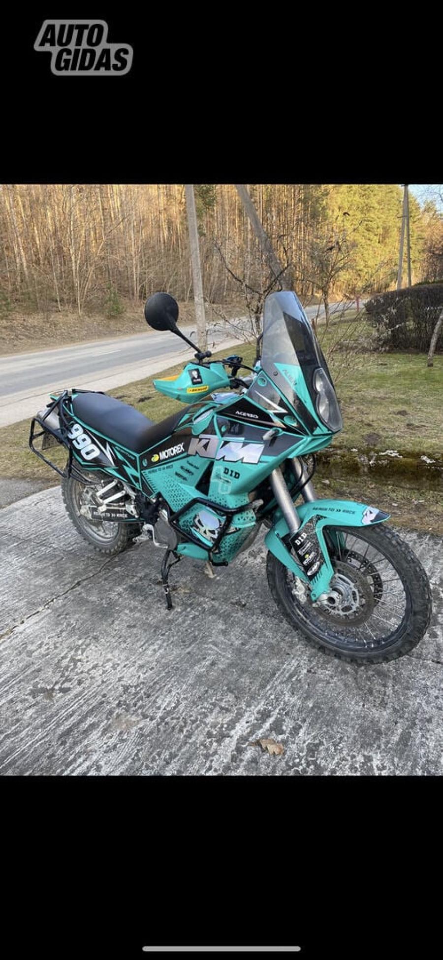 KTM Adventure 2006 Viļņa, ar dzinēja tilpumu 1.00 L un nobraukumu 80 tūkst. km par 6300 €, foto 1 vietnē AUTOMOTO.COM.LV