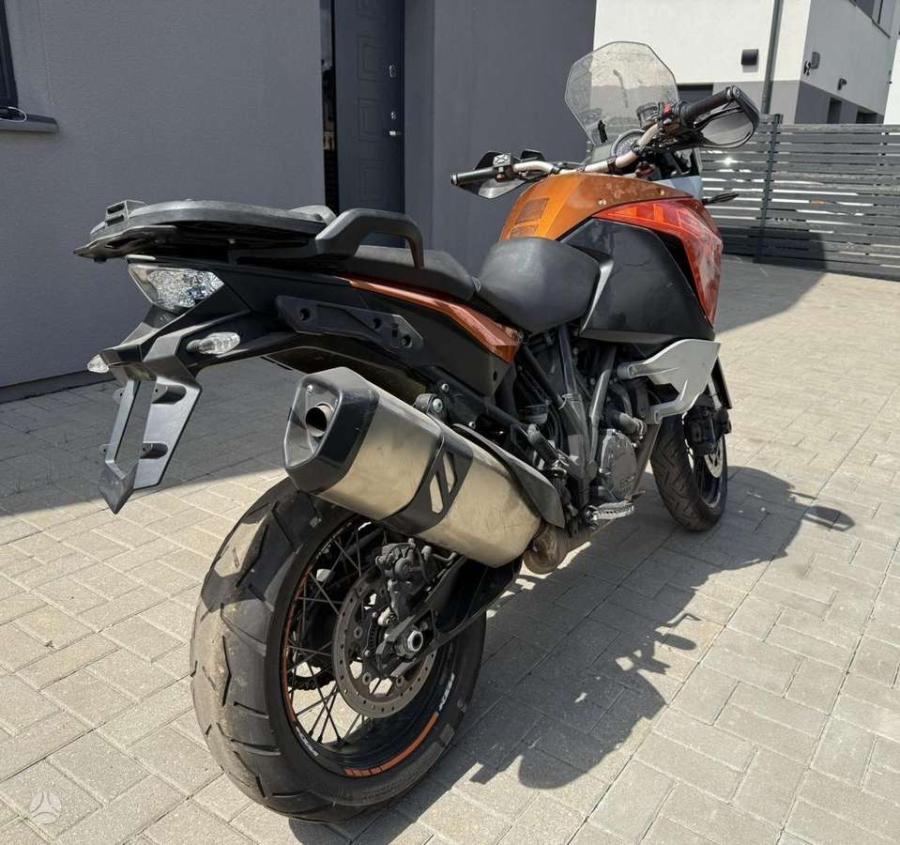 KTM Adventure 2014 in Kaunas, with an engine capacity of 1.19 L and mileage of 23 thousand km for 3800 €, photo 7 on AUTOMOTO.COM.LV