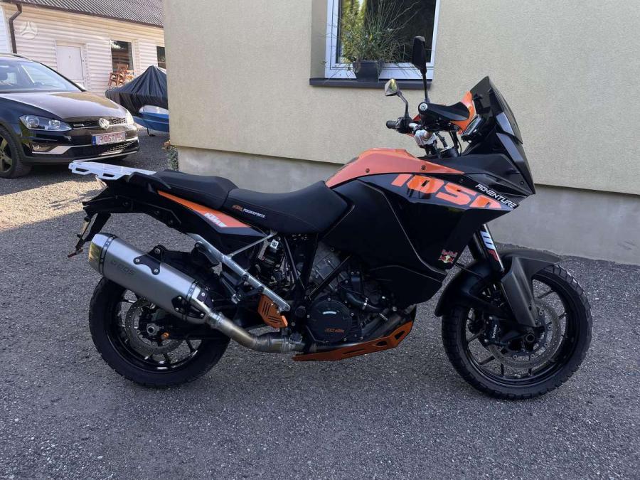 KTM Adventure 2016 in Kursenai, with an engine capacity of 1.05 L and mileage of 50 thousand km for 5400 €, photo 3 on AUTOMOTO.COM.LV