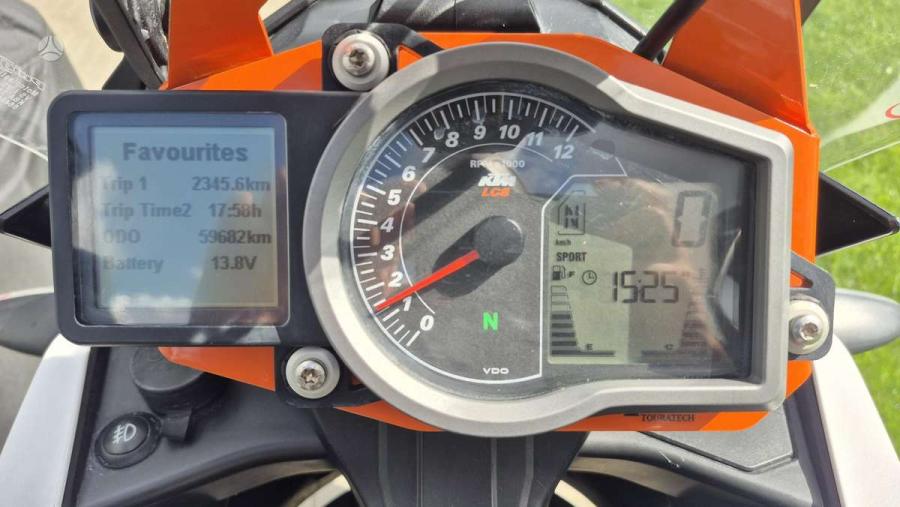 KTM Adventure 2017 Šauļi, ar dzinēja tilpumu 1.09 L un nobraukumu 60 tūkst. km par 6500 €, foto 4 vietnē AUTOMOTO.COM.LV